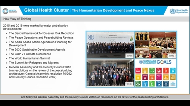 OpenWHO.org - Health Cluster coordination
