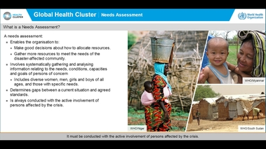 OpenWHO.org - Health Cluster coordination