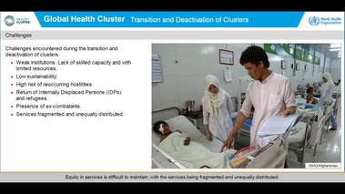 OpenWHO.org - Health Cluster coordination