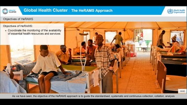 OpenWHO.org - Health Cluster coordination