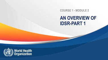 OpenWHO.org - Integrated disease surveillance and response