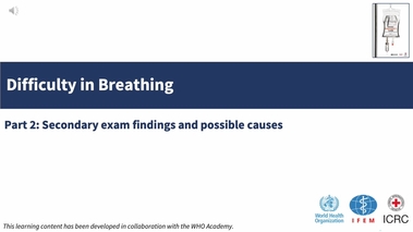 OpenWHO.org - Basic emergency care